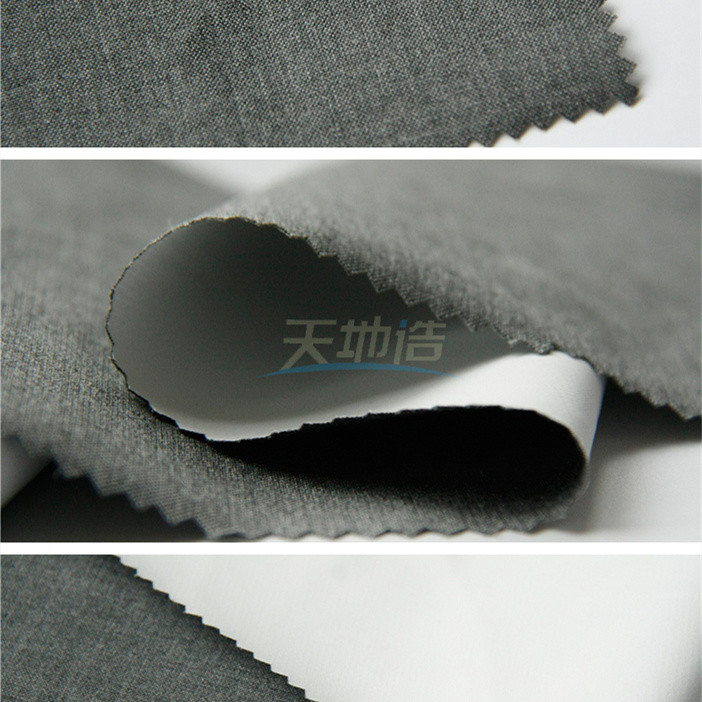 Grey Meta Aramid Fiber Cloth With PTFE 150gsm For Fire Fighting ...